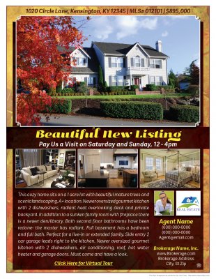 Flyer Templates | Email Flyer Samples | Zip Your Flyer