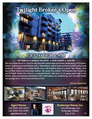 Email Blast Templates | Email Flyer Samples | Zip Your Flyer