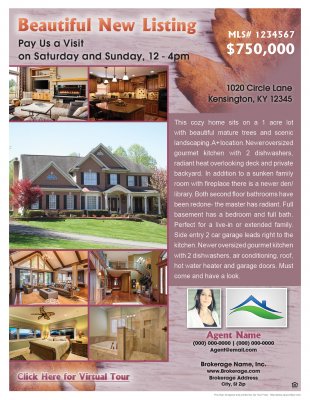 Flyer Templates | Email Flyer Samples | Zip Your Flyer