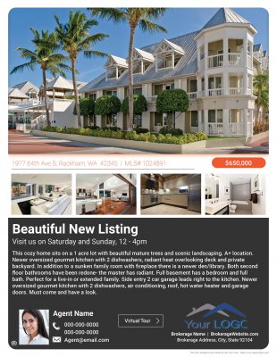 Email Blast Templates | Email Flyer Samples | Zip Your Flyer