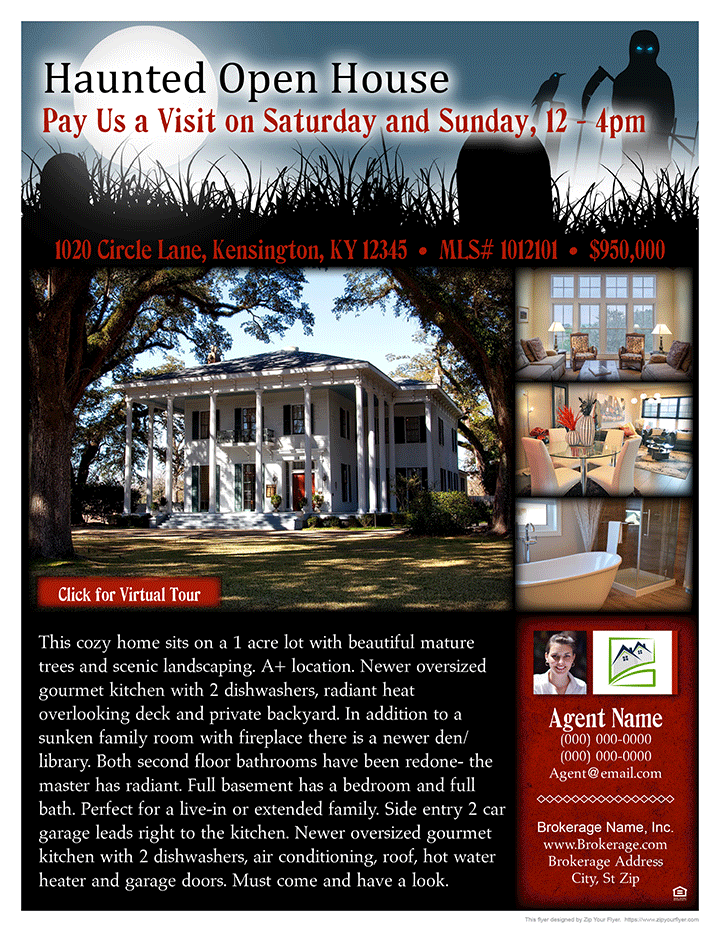 Email Blast Templates | Email Flyer Samples | Zip Your Flyer