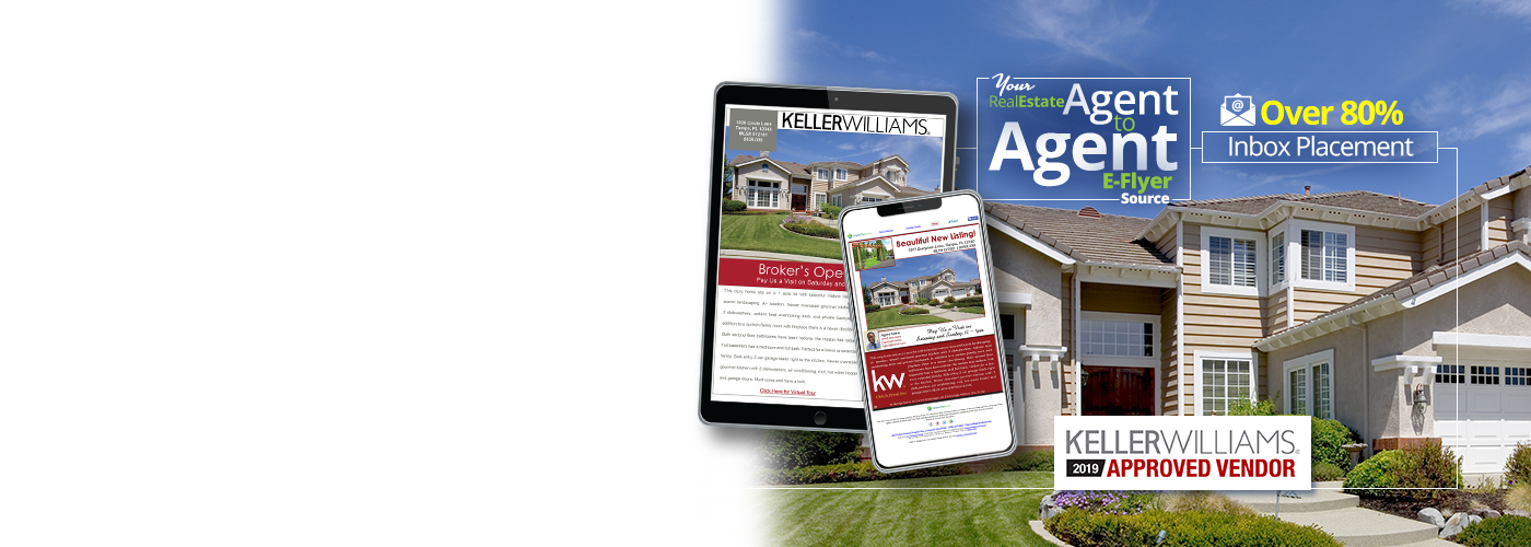 Zip Your Flyer | KW Approved Vendor | Real Estate Email Flyer Leader