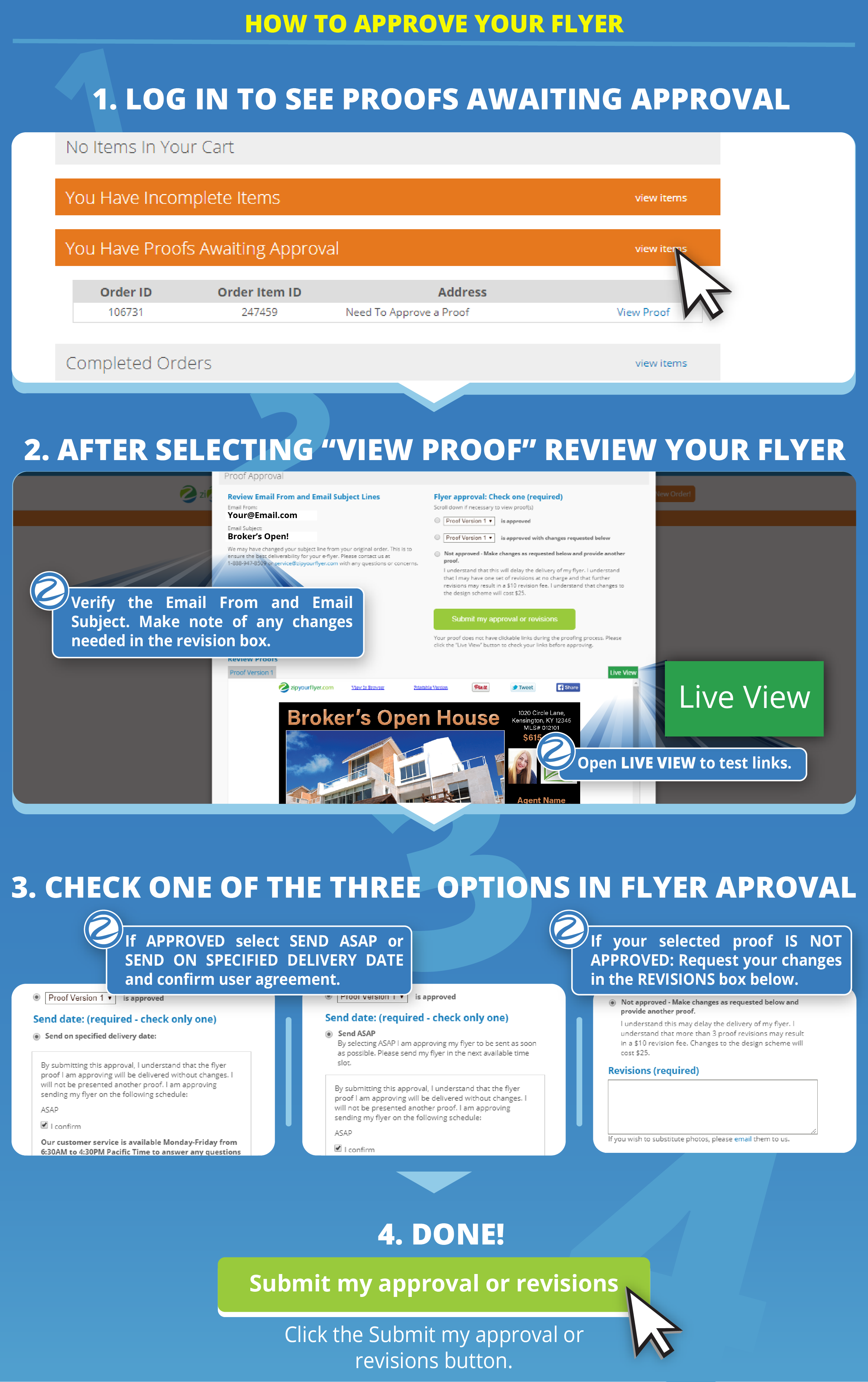 HowToApprove - Zip Your Flyer