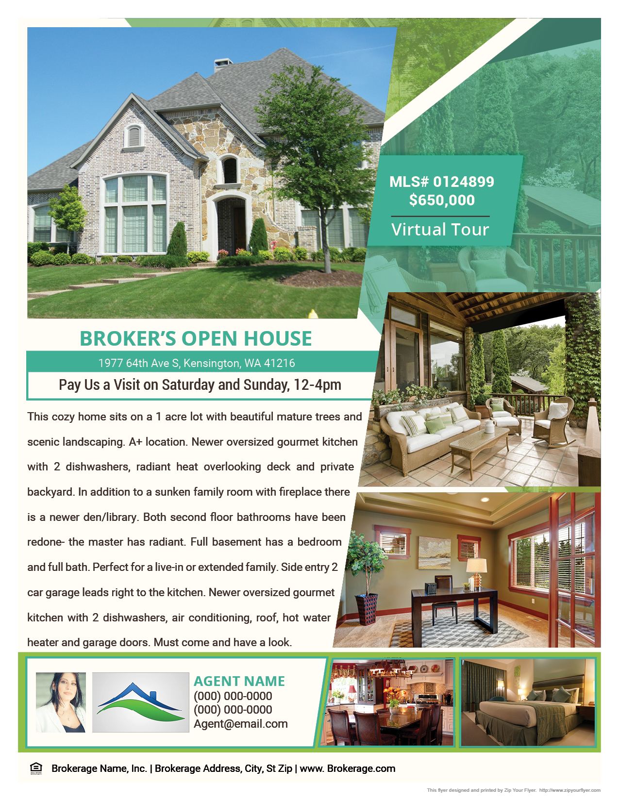 Modern E-Flyer - Zip Your Flyer